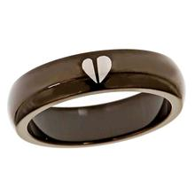 SIMPLE BLACK BANDS – Widows Rings